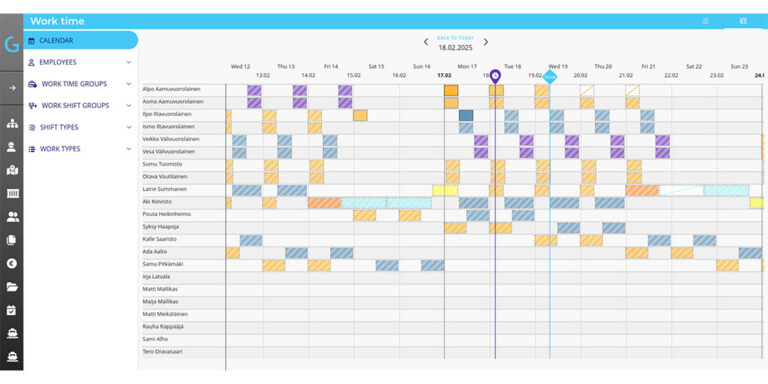 Shift Planner - Gisgro